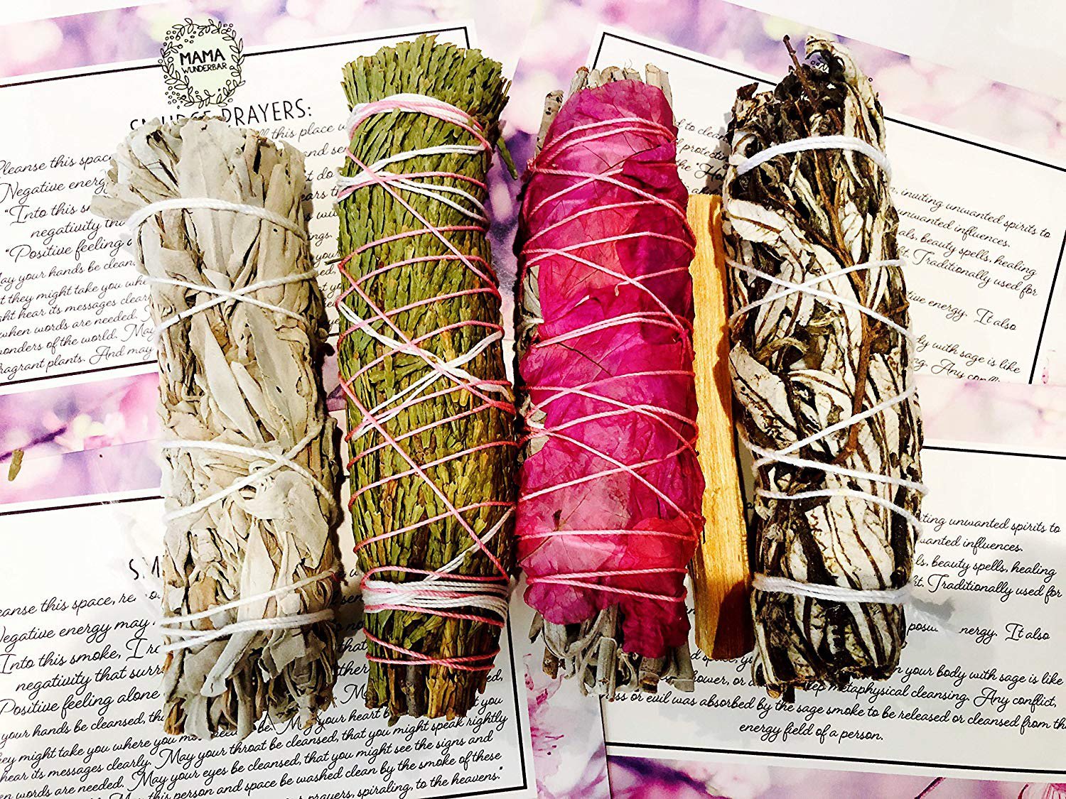 Shop Smudging Sage & Palo Santo | Mama Wunderbar
